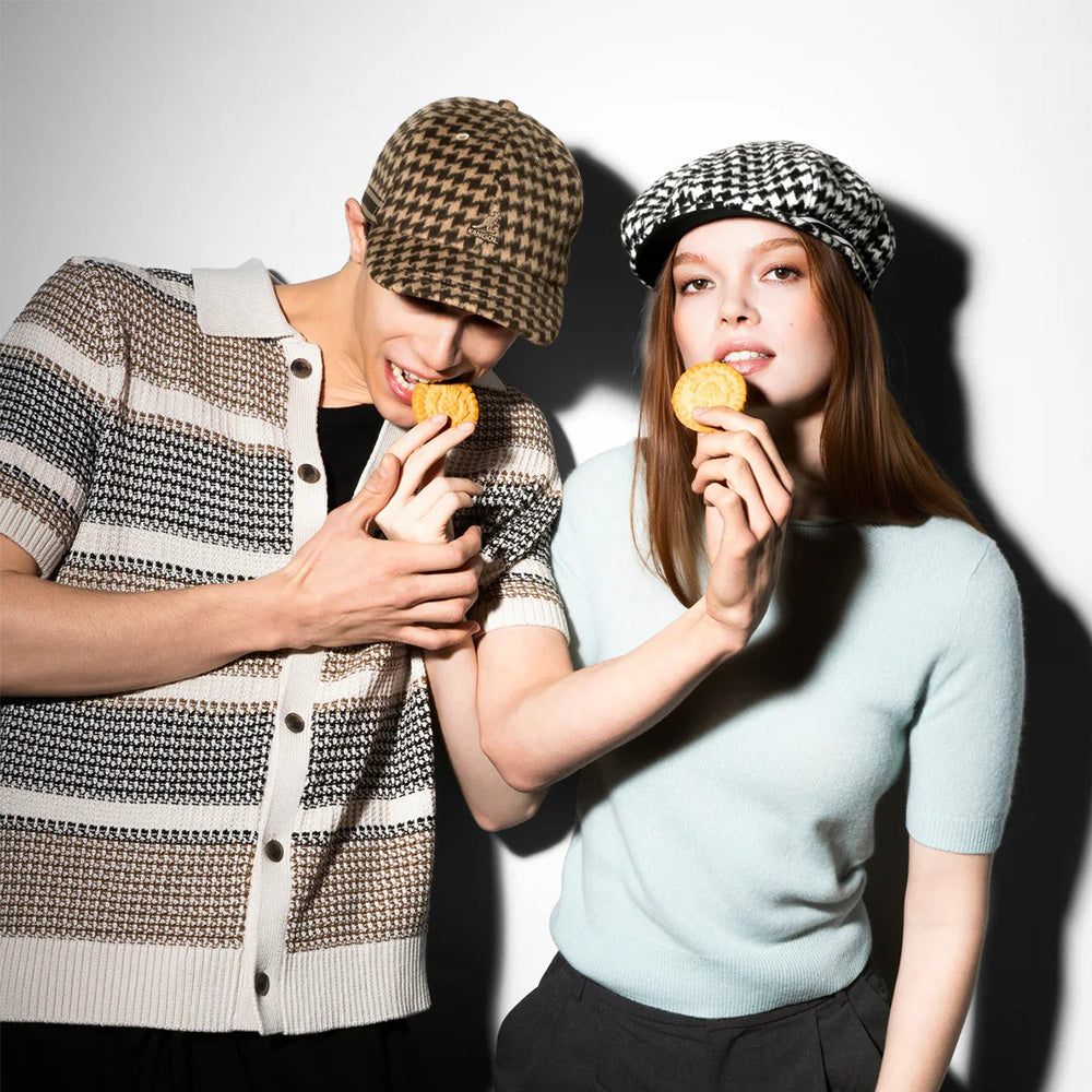 KANGOL BLOCK ZIG DRIVING CAP – D-mop